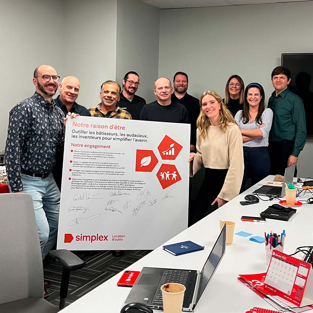 Simplex Certified ECORESPONSIBLE – Sustainable Commitment