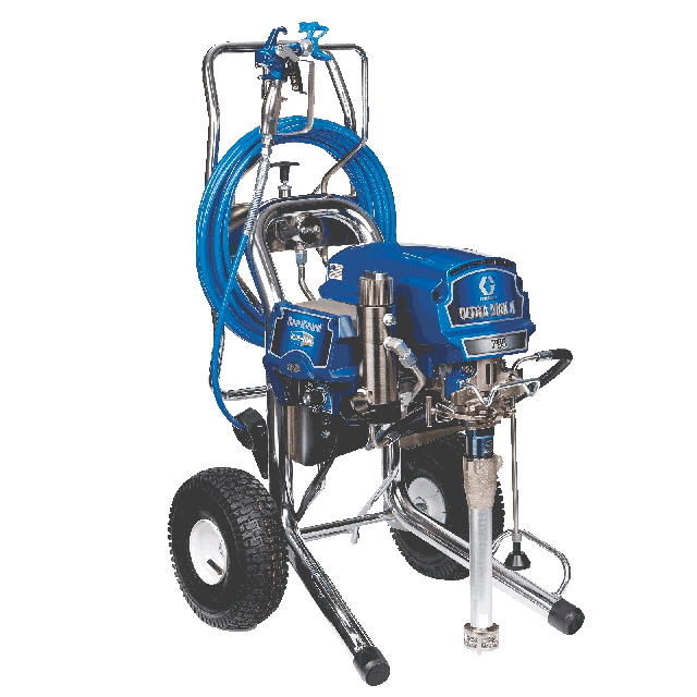 Electric paint pump rental for large surfaces | Simplex